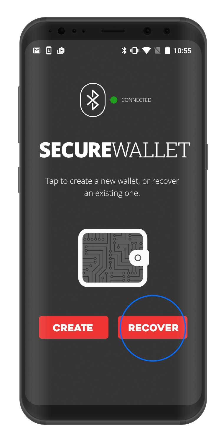 How to recover a lost Secure Wallet